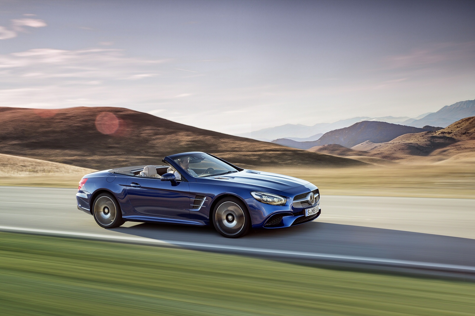 New Mercedes-Benz SL Sl 500 Amg Line 2Dr 9G-Tronic Petrol Convertible ...