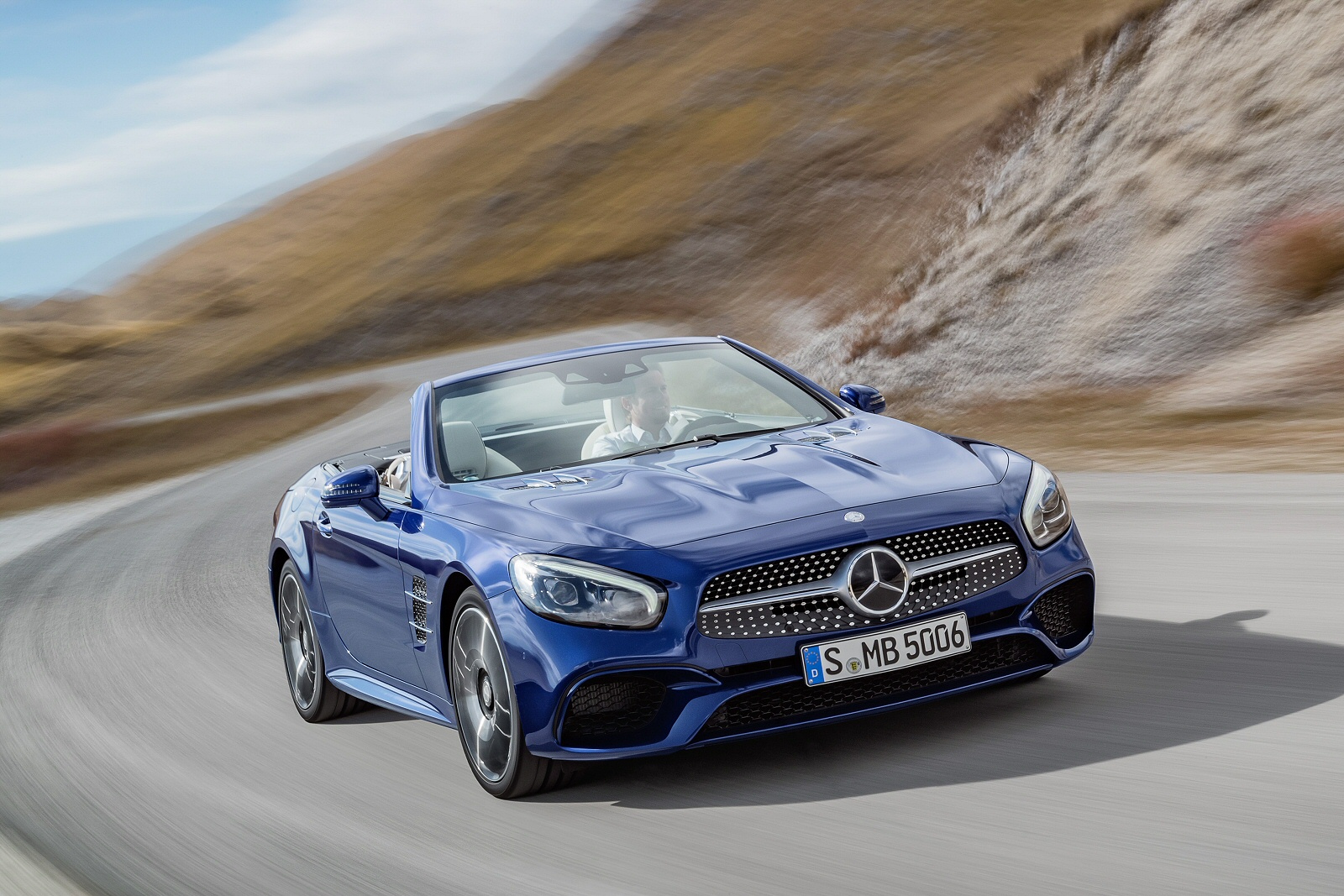 New Mercedes-Benz SL Sl 500 Amg Line 2Dr 9G-Tronic Petrol Convertible ...
